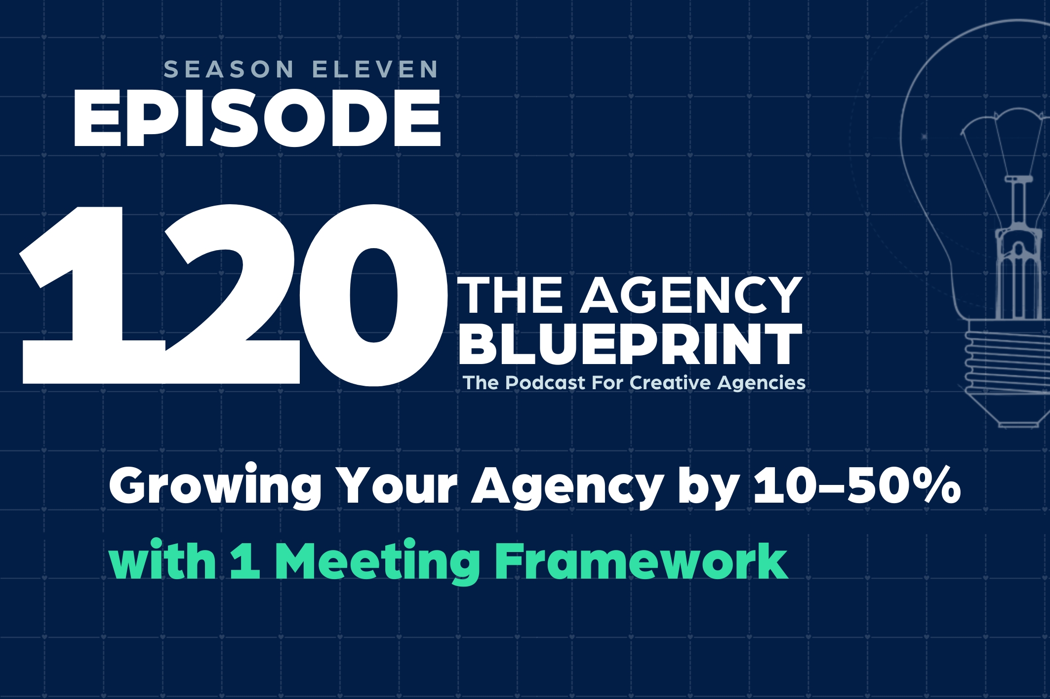 Season 11 | Ep 120 | Growing Your Agency by 10-50% with 1 Meeting Framework